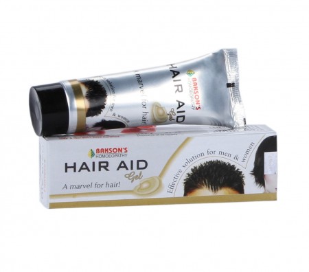 Baksons Hair Aid Gel for dandruff, hair fall, premature greying ...